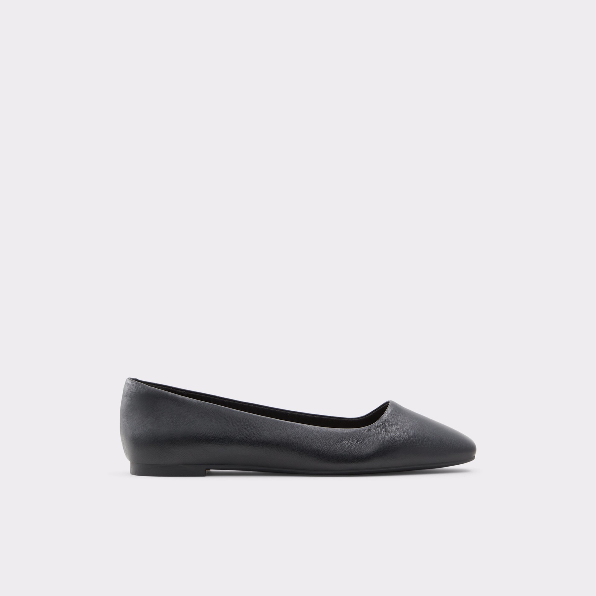 Woman ballerinas in leather in black DERITH | ALDO Shoes Cyprus