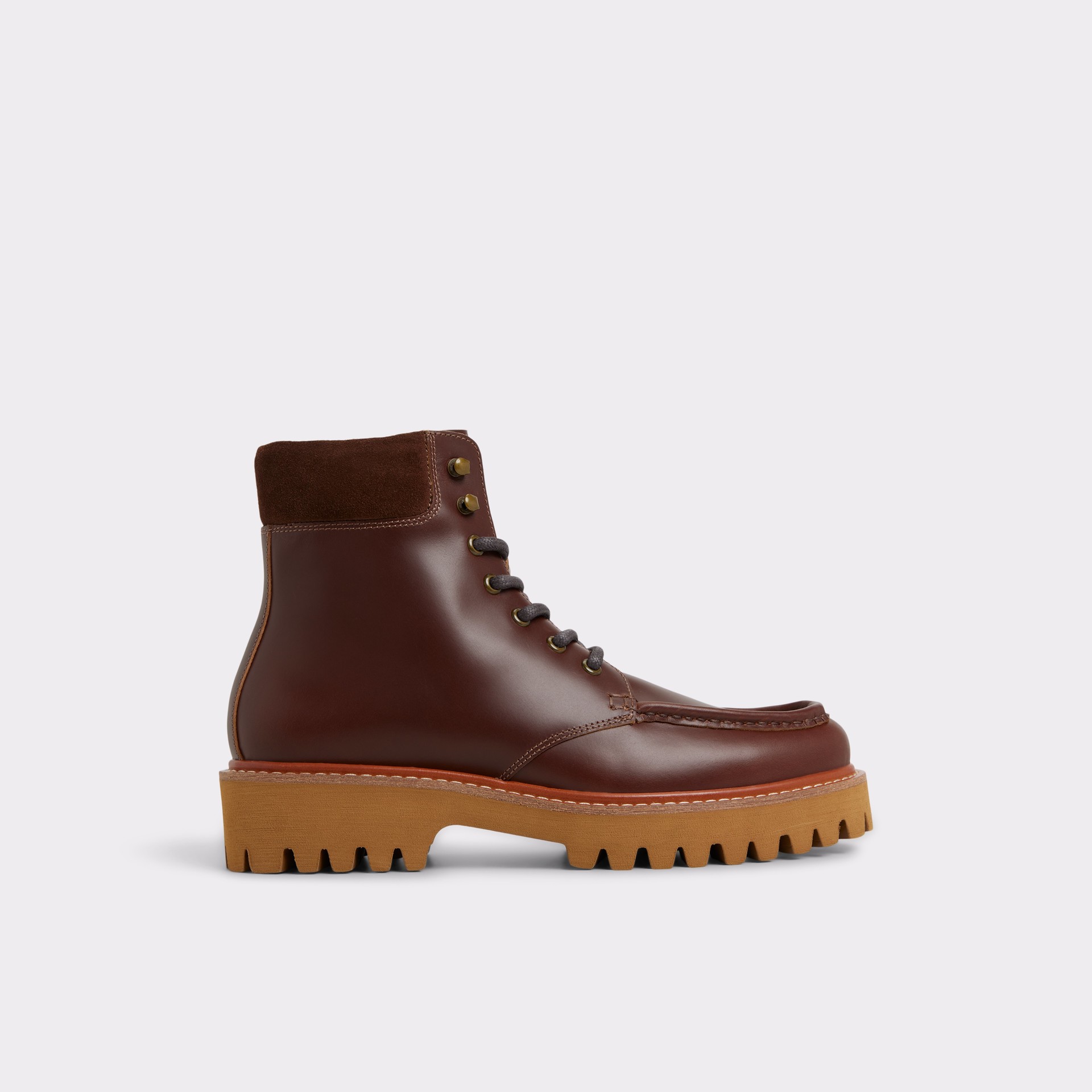 Botas para homem em pele castanho - GRIER210001043 | ALDO Portugal