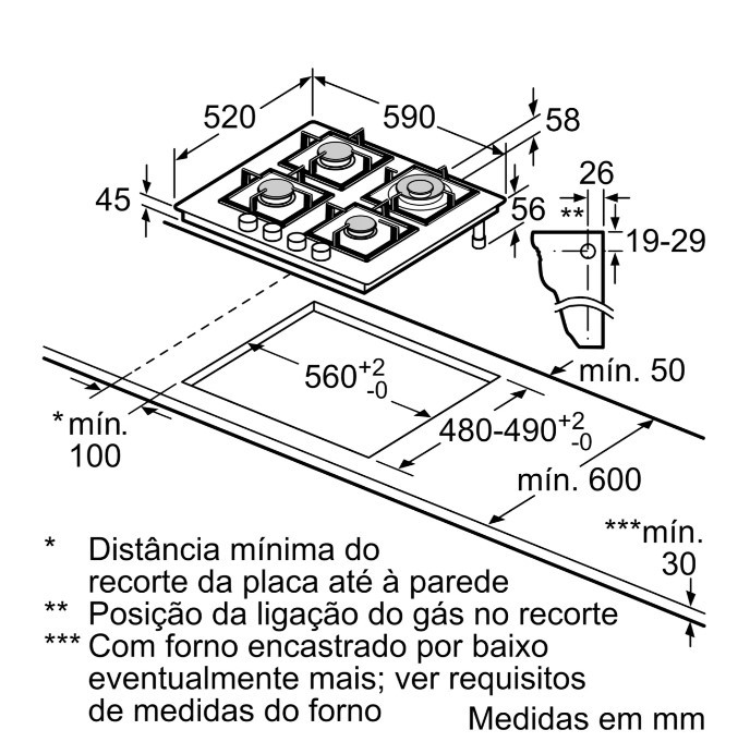 PLACA BOSCH PPH6A6B20 - OUTLET