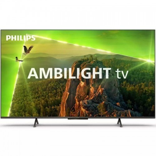 TV Philips LED TV 65" UHD Smart TV 4K HDR10+ 4GB Ambilight 65PUS8118