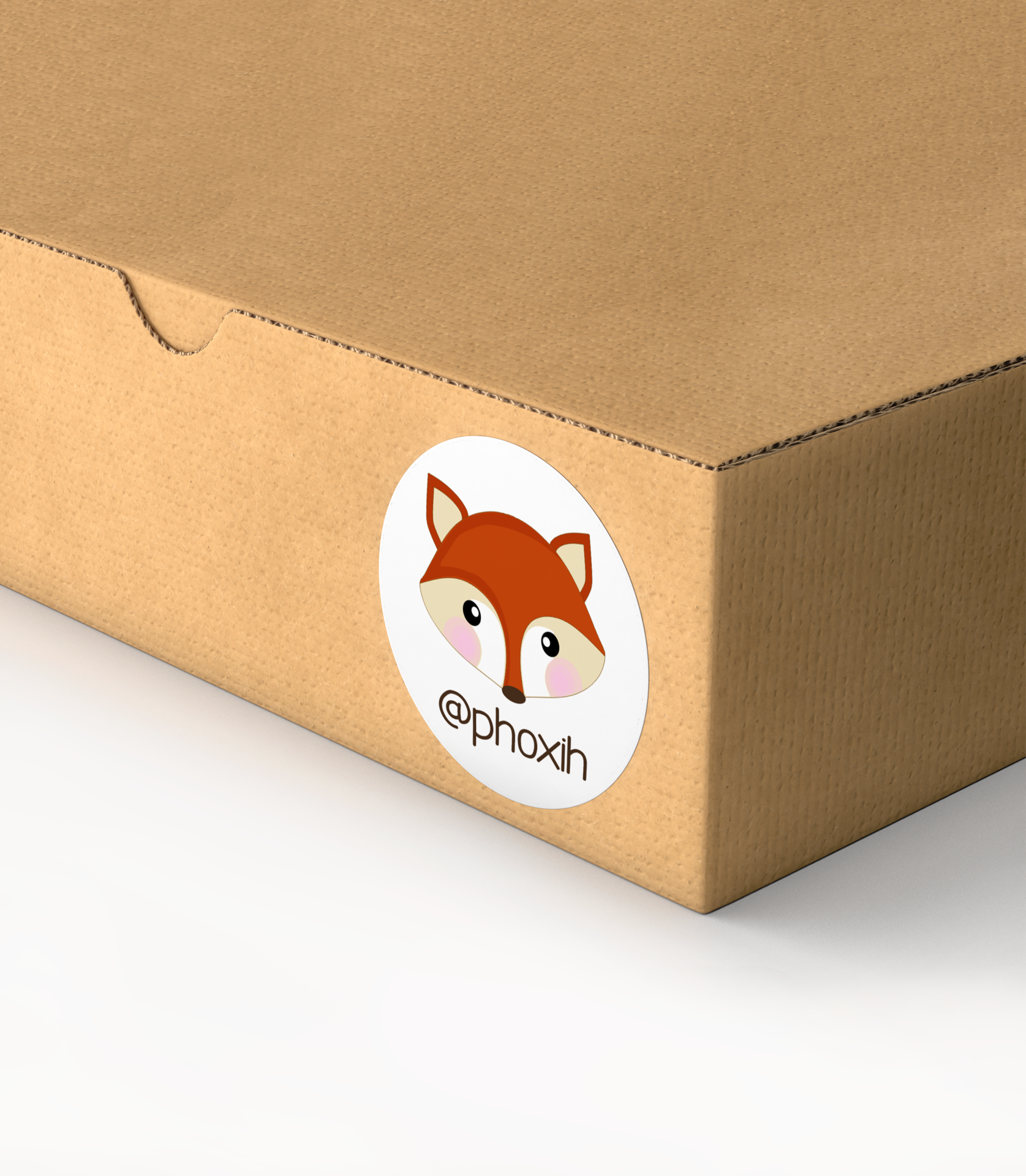 60 Etiquetas Adesivas 3,5 cm - Vinil Autocolante Redondo Personalizado ...