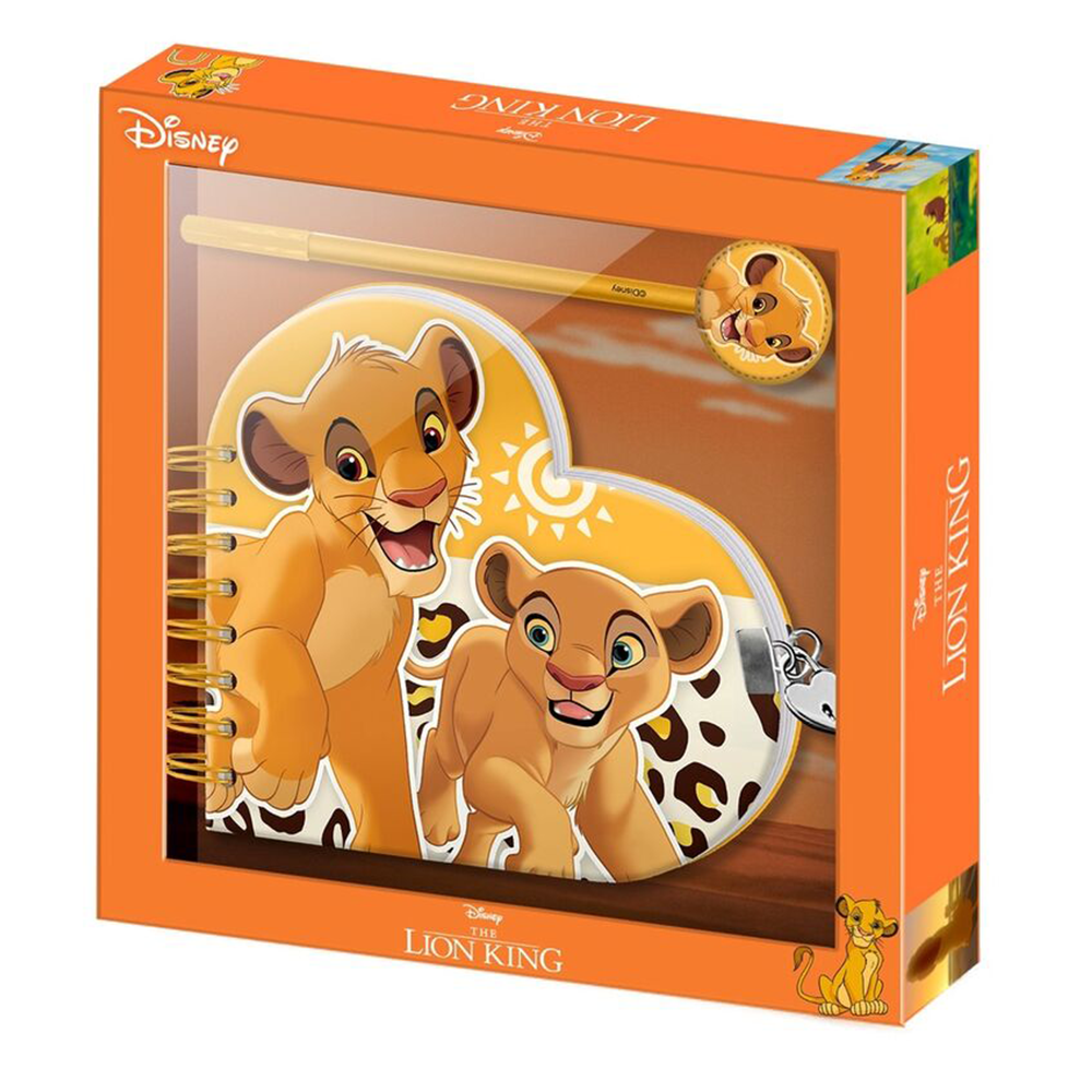 Disney The Lion King Diary + Pen Set