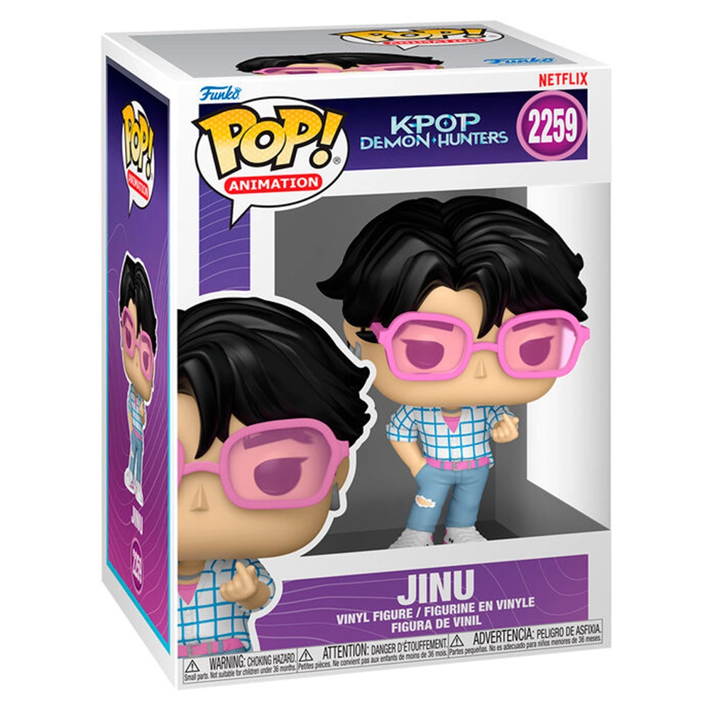 Funko POP! Animation K-Pop Demon Hunters Jinu (Chase & Limited Edition ...