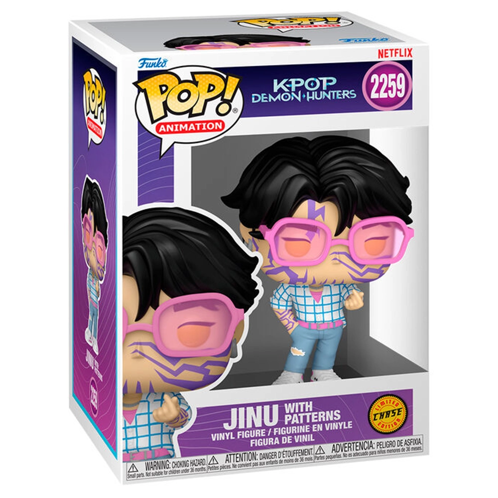 Funko POP! Animation K-Pop Demon Hunters Jinu (Chase & Limited Edition ...