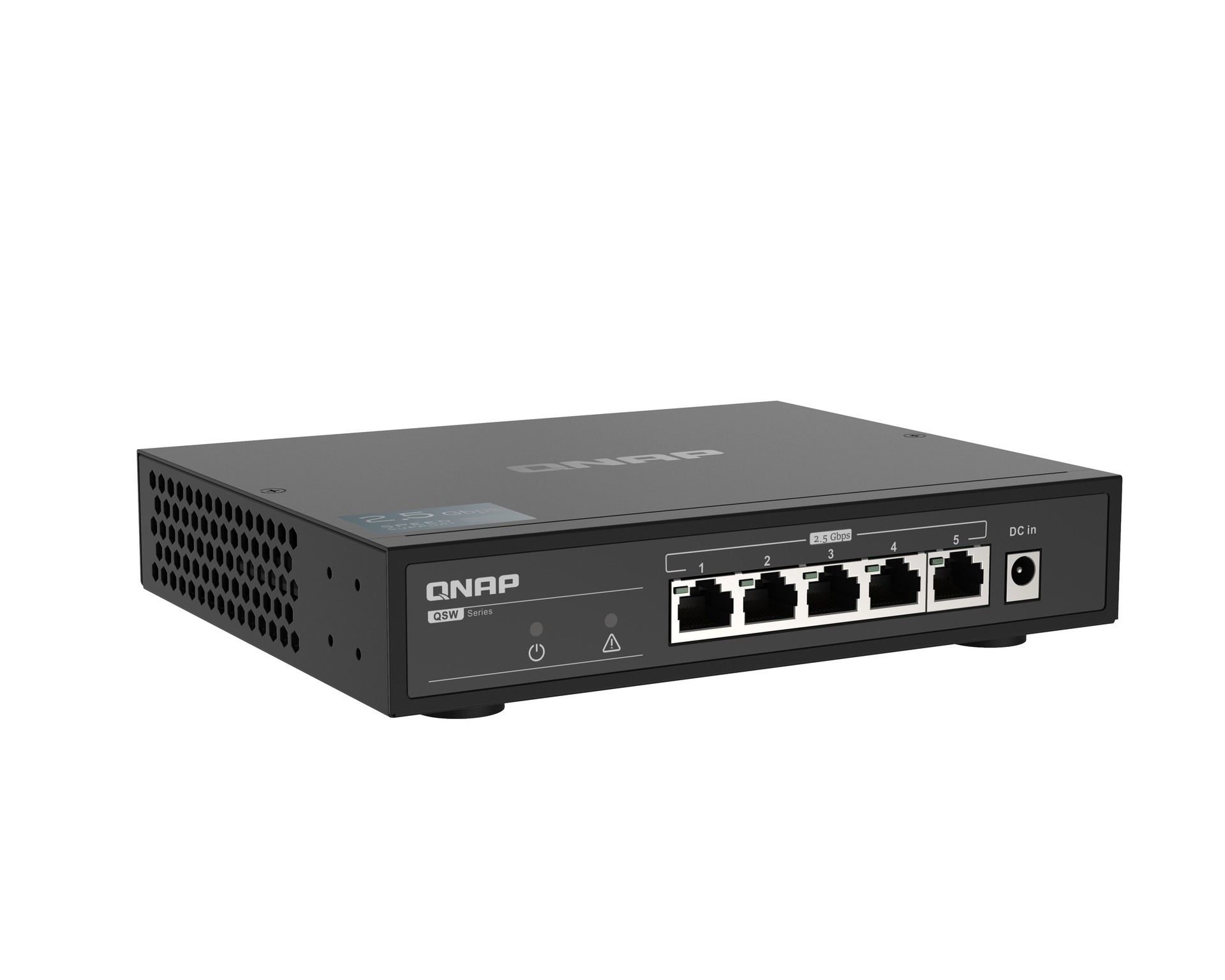SWITCH QNAP 5 ports 2.5Gbps with RJ45, unmanaged switch