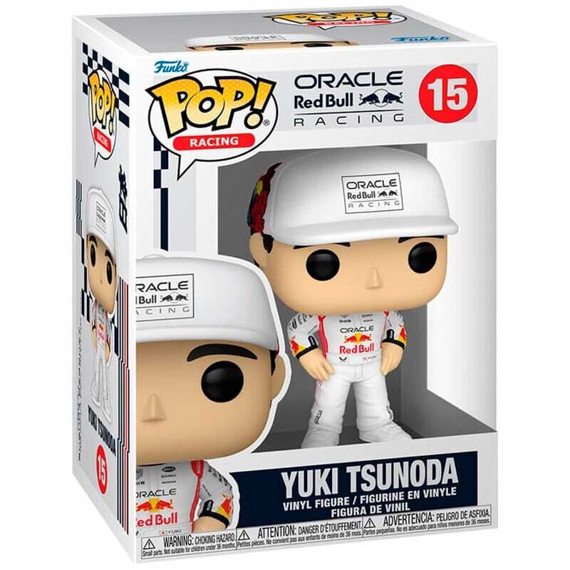 Funko Pop Racing Formula 1 Yuki Tsunoda #15