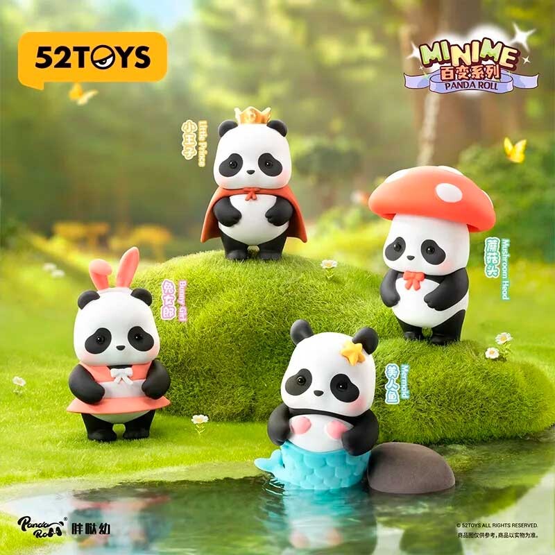 Panda Roll Minime Dress Up Figures (Mystery Box)