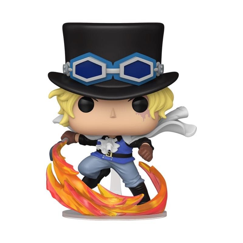 Funko Pop One Piece Sabo Attacking with Pipe #2108