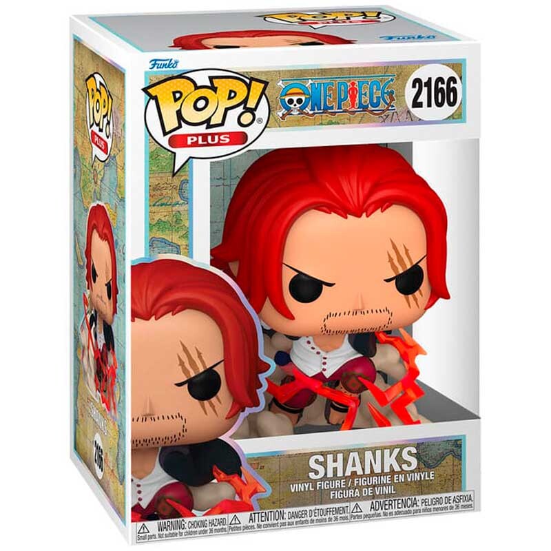 Funko Pop Plus One Piece Shanks Divine Departure #2166