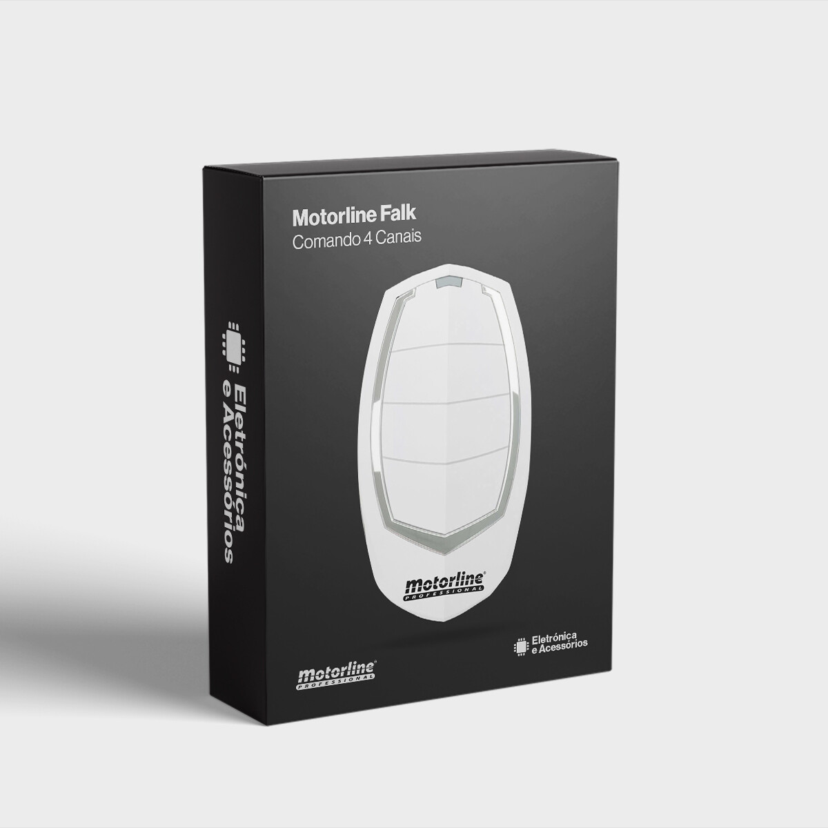 Motorline FALK | Comando de 4 Canais Branco