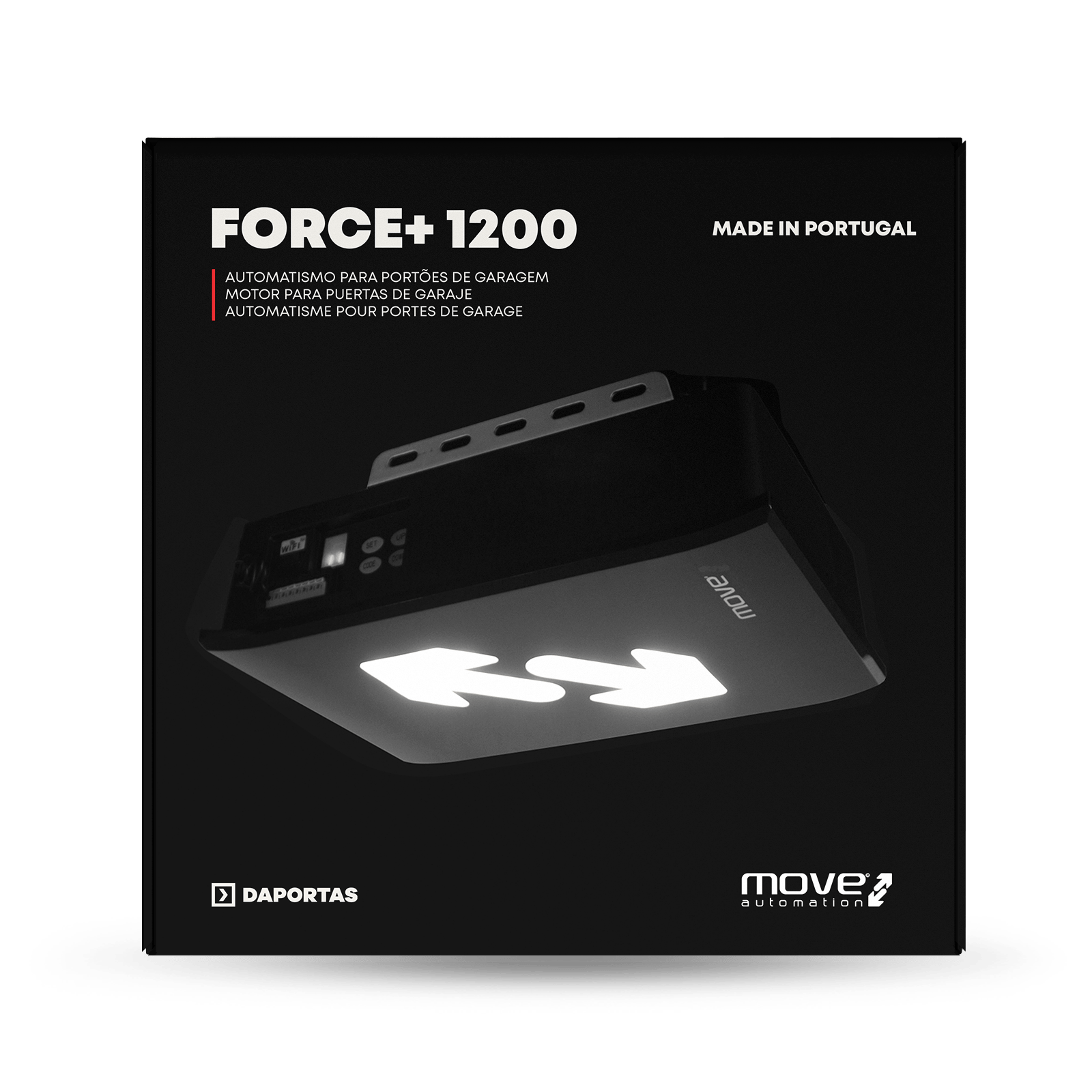 Move Force+ 1200 | Automatismo para Portões de Garagem